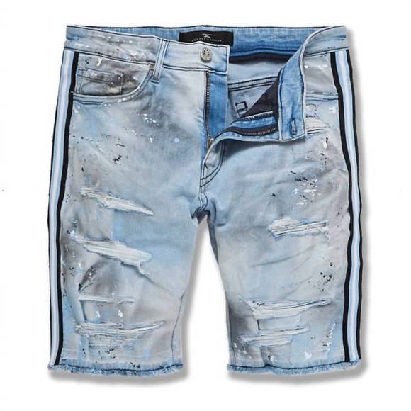Jordan Craig | Bottoms | New Jordan Craig Boys Striped Denim Shorts In ...
